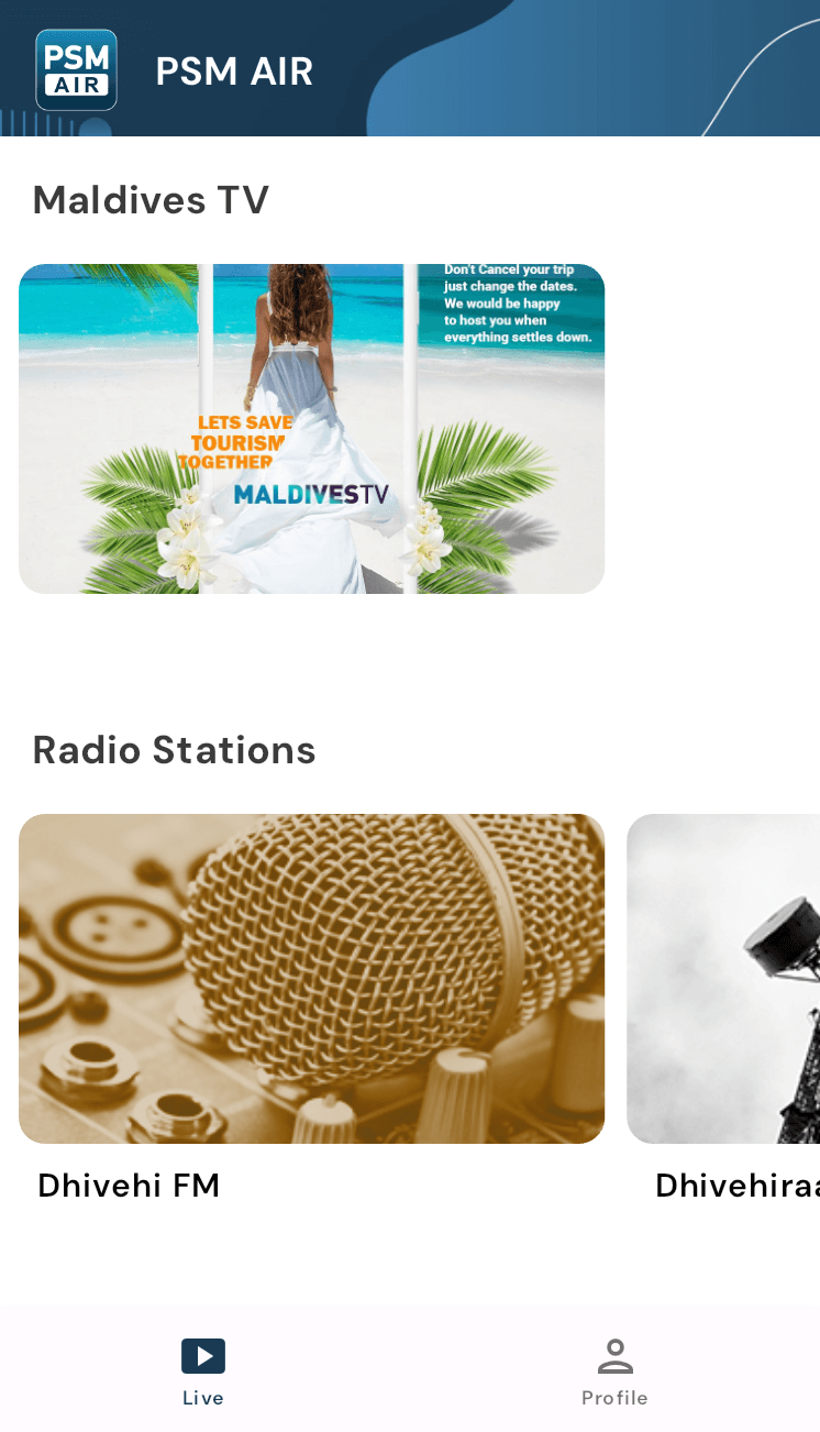 PSM Air - Stream PSM Channels.